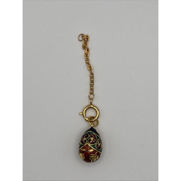 Joan Rivers | Jewelry | Joan Rivers Faberge Egg Gold Tone Turquoise ...